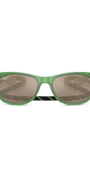 Ray-Ban - Kids' Junior Wayfarer 47mm Square Sunglasses in Opal Green