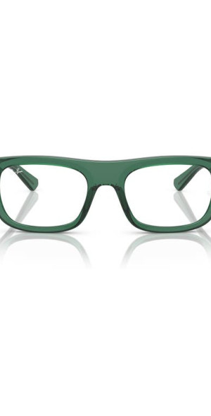 Ray-Ban - Kristin 52mm Rectangular Optical Glasses in Transparent Green