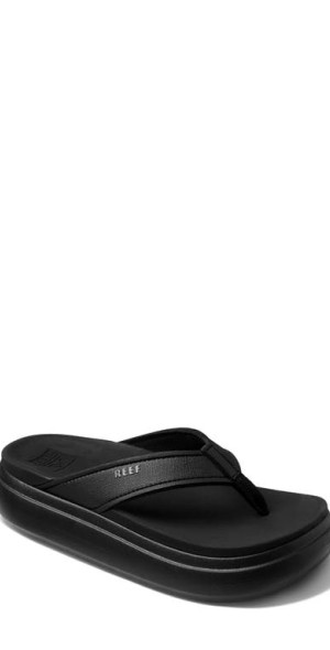 Reef - Cushion Bondi Flip Flop in Black/Black