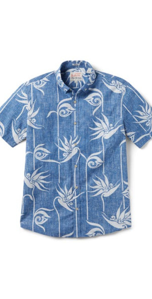 Reyn Spooner - x Alfred Shaheen Personal Paradise Tailored Fit Floral Short Sleeve Button-Down ...