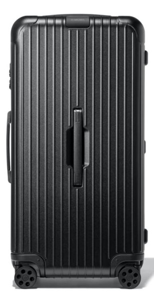 RIMOWA - Essential Trunk Plus 32-Inch Wheeled Suitcase in Black
