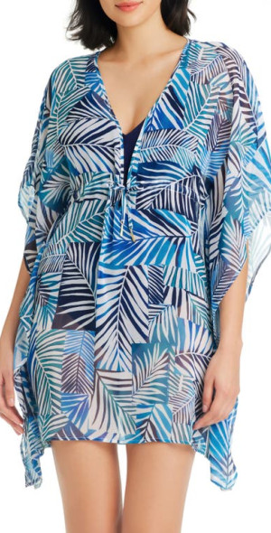 Rod Beattie - Shady Days Cover-Up Caftan in Navy