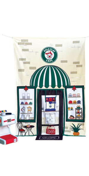 ROLE PLAY - Espresso Coffee Shop Doorway Playset in Multi
