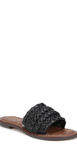 Sam Edelman - Giada Braided Slide Sandal in Black at Nordstrom