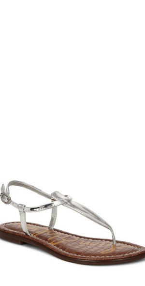 Sam Edelman - Gigi Sandal in Soft Silver
