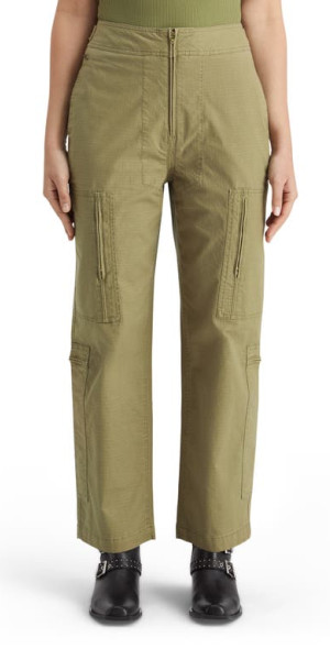 Scotch & Soda - Ripstop Cargo Pants in Washed Military