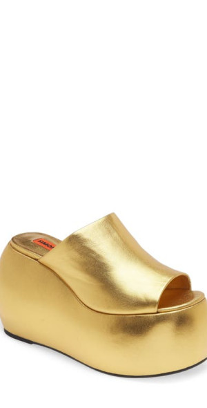Simon Miller - Bubble Platform Wedge Sandal in Star Gold