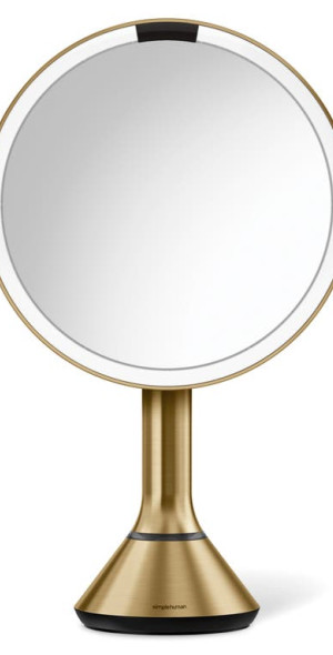 simplehuman - 8-Inch Sensor Mirror in Brass