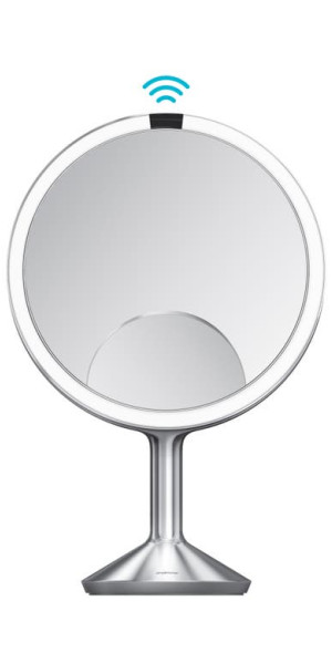 simplehuman - Trio Max Sensor Mirror in Brushed Stainless Steel