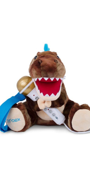 Singing Machine - Sing-Along Crew Lil' Rex Stuffed Animal with Sing ...