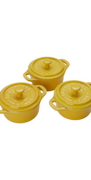 Staub - Citron 3-Piece Mini Round Cocotte Set at Nordstrom