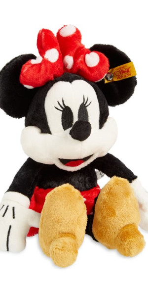 Steiff - x Disney Minnie Mouse Stuffed Animal in Black Multi at Nordstrom