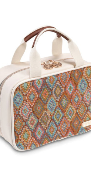 Stephanie Johnson - Bodrum Kilim Martha Large Briefcase Cosmetics Case ...