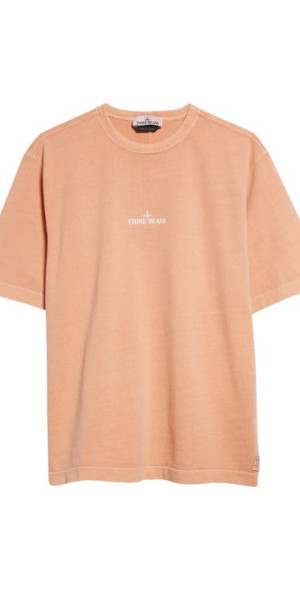 Stone Island - Logo Cotton T-Shirt in Rust at Nordstrom