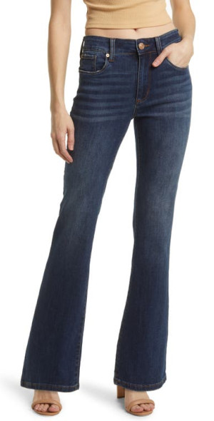 STS Blue - Mandy High Waist Baby Bootcut Jeans in Backwater