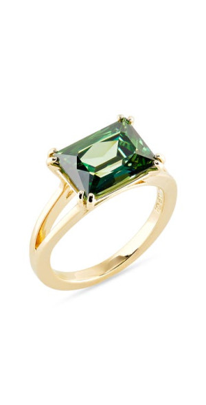 Swarovski - Matrix Ring in Green