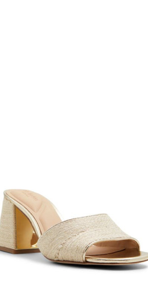 Ted Baker London - Chloe Slide Sandal in Gold