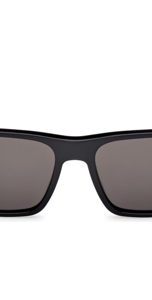 TOM FORD - Calder 55mm Square Sunglasses in Shiny Black Eco /Smoke ...