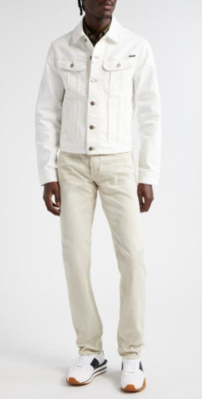white tom ford jacket