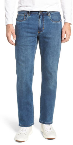 Tommy Bahama - Antigua Cove Authentic Standard Fit Jeans in Med Indigo Wash