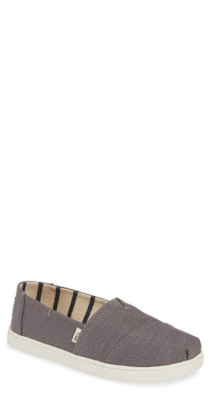 TOMS - Classic Alpargata Slip-On in Grey