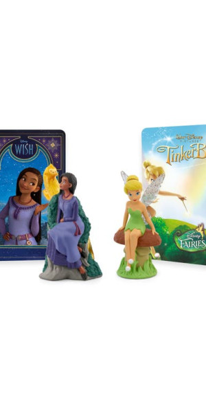 tonies - Disney Wish's Asha Tonie & Peter Pan's Tinkerbell Tonie Audio ...