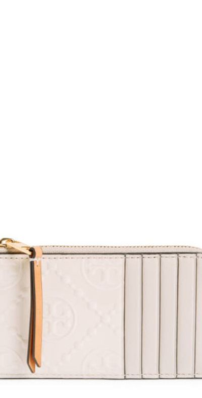 tory burch monogram pattern wallet