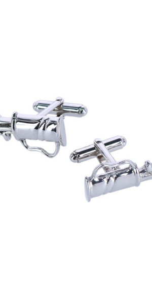Trafalgar - Golf Bag Sterling Silver Cuff Links