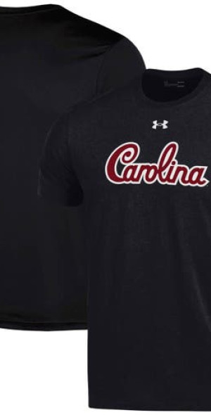 Under Armour - Men's Black South Carolina Gamecocks School Logo ...