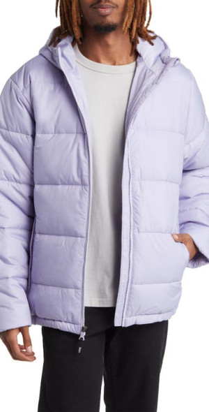 Vans - Norris MTE-1 Hooded Puffer Jacket in Languid Lavender at Nordstrom