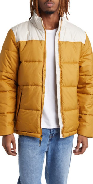 Vans - Norris MTE-1 Puffer Jacket in Oatmeal-Wood Thrush at Nordstrom