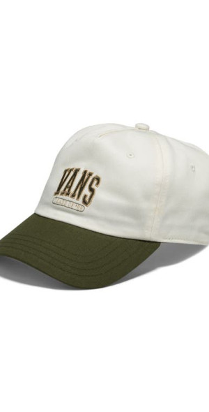 Vans - The Campus Cap in Marshmallow Dark Green at Nordstrom