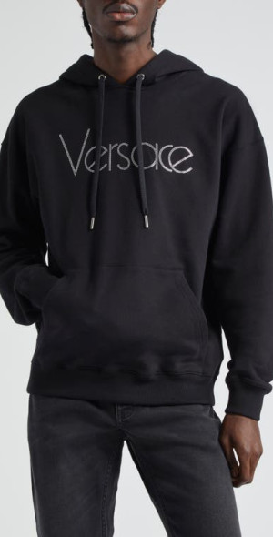 Versace - 1978 Re-Edition Logo Hoodie in Black