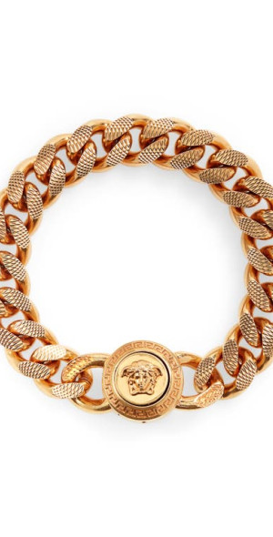 Versace - Medusa Chain Bracelet in Gold at Nordstrom