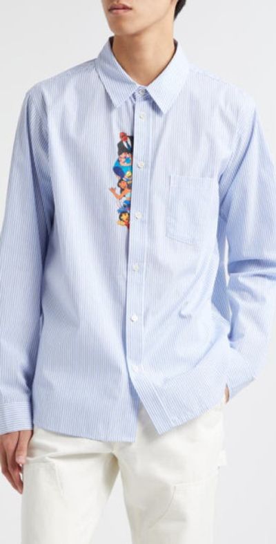 button up and stitch