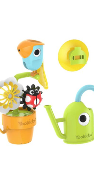Yookidoo - Pour & Spin Tipping Bird Bath Toy in Multi
