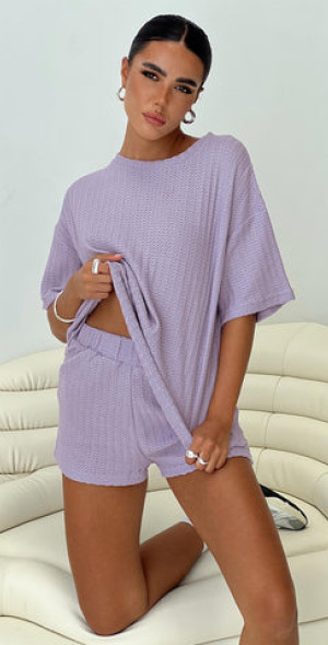 Princess Polly - Cammie Knit Set Lilac
