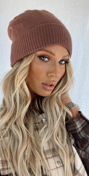 Princess Polly - Leo Beanie Brown