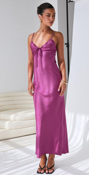 Princess Polly Lower Impact - Maguire Maxi Dress Purple