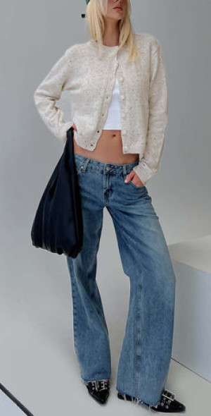 Princess Polly - Sabryna Low Rise Jeans Blue