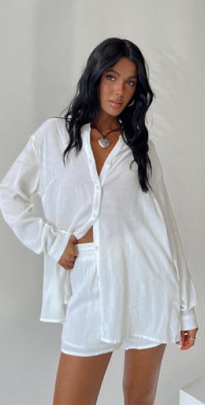 Princess Polly - The Chloe Set White