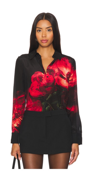 Alice + Olivia - Alice + Olivia Brady Button Down Shirt