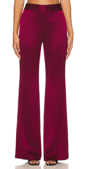 Alice + Olivia - Alice + Olivia Deanna Hr Slim Bootcut Pant