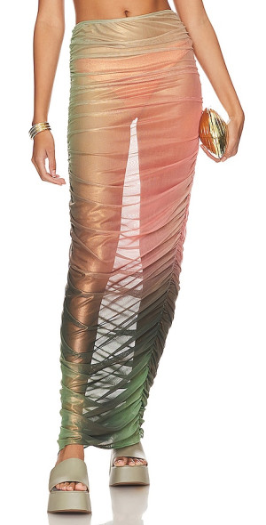 Baobab - Bahia Rushed Sheer Mesh Pareo