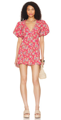 byTiMo - Cotton Slub Mini Dress Paisley XL