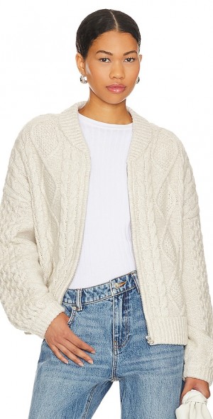 Central Park West - Savannah Zip Up Sweater