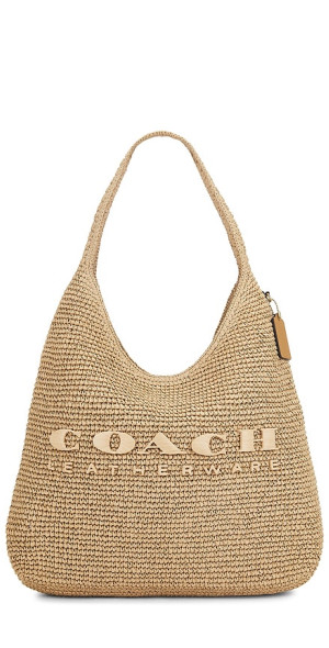 Coach - Straw Brooklyn Shoulder 39 Bag