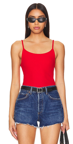 DONNI. - Rib Spaghetti Tank