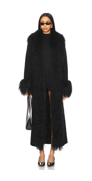 Ducie - Lola Fur Trim Coat