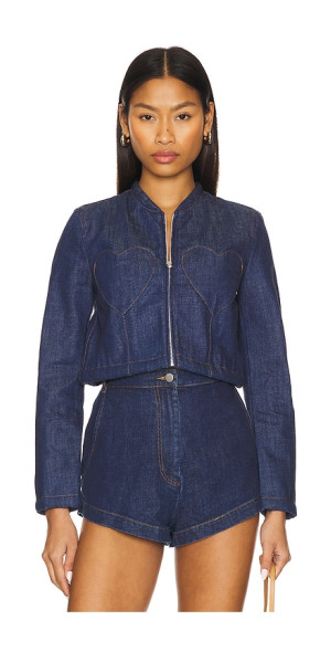 FIORUCCI - Double Heart Denim Jacket